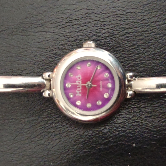 Mudd | Accessories | Vintage 9s Mudd Diamond Pink Watch | Poshmark